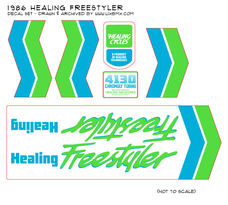 Decal Artwork – Lix BMX