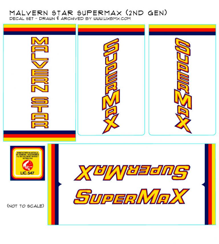 Decal Artwork – Lix BMX